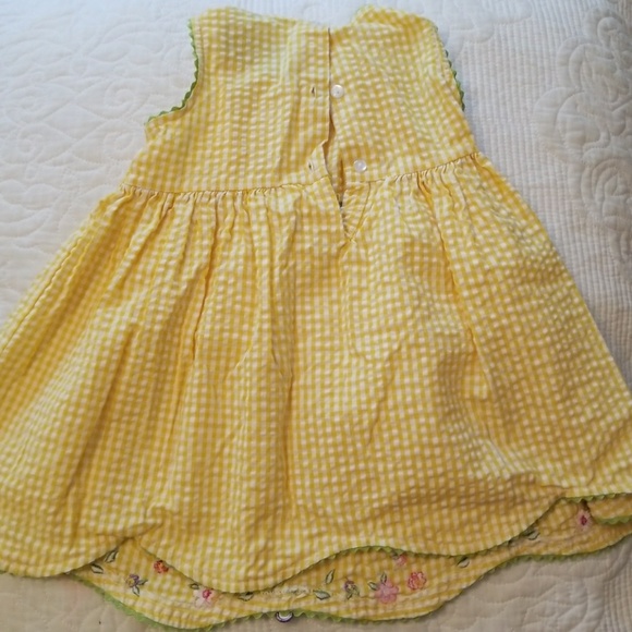 Youngland | Dresses | Youngland Girls Yellow And White Floral Dress ...